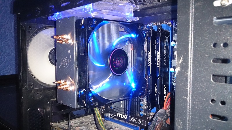 Характеристики Устройство охлаждения(кулер) DeepCool GAMMAXX 400, 120мм ...